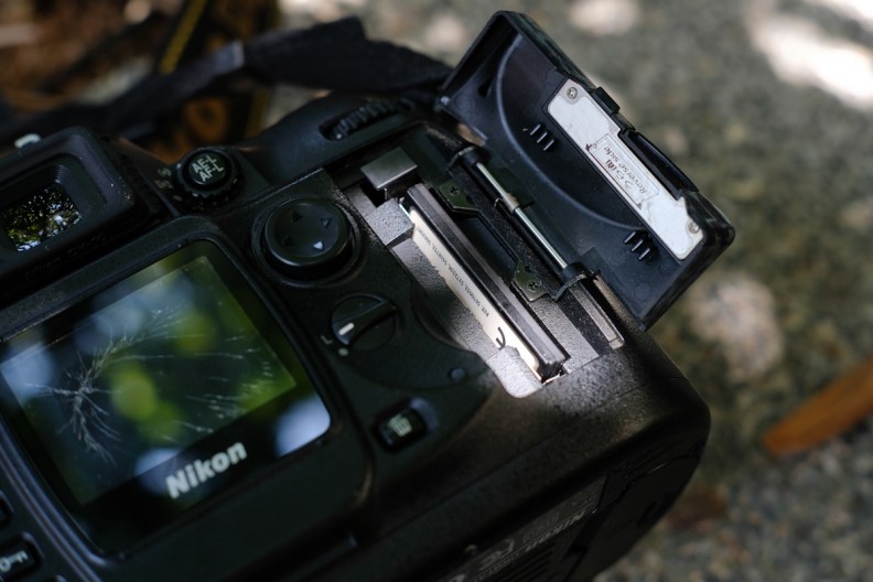 Nikon D100 – 6mp CDD DSLR camera from 2002 – King